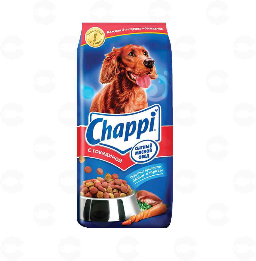 Chappi չոր Տավարի 15կգ | Ամեն ինչ Ձեր կենդանիների համար՝ օնլայն