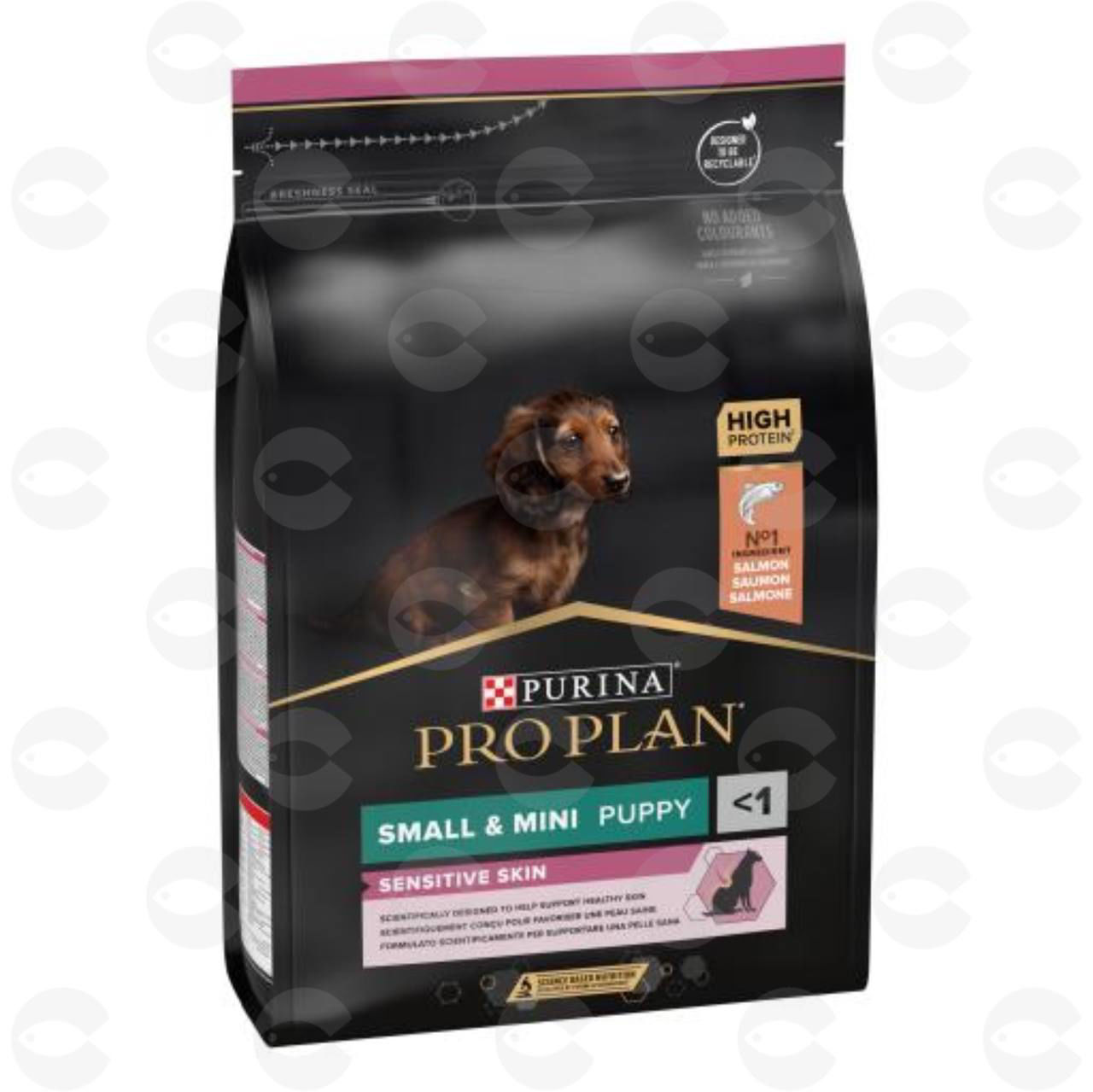 Pro Plan small & mini Puppy Opti Derma սաղմոնի մսով 700 գ | Ամեն ինչ ...